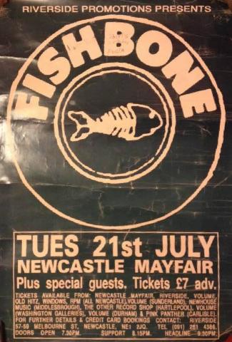 Fishbone live @ The Riverside - Jul 21 1992 | fishbonelive.org